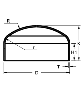 TRU-BORE™ PRESSED METRIC END CAPS | Stainless Steel Piping & Fittings ...