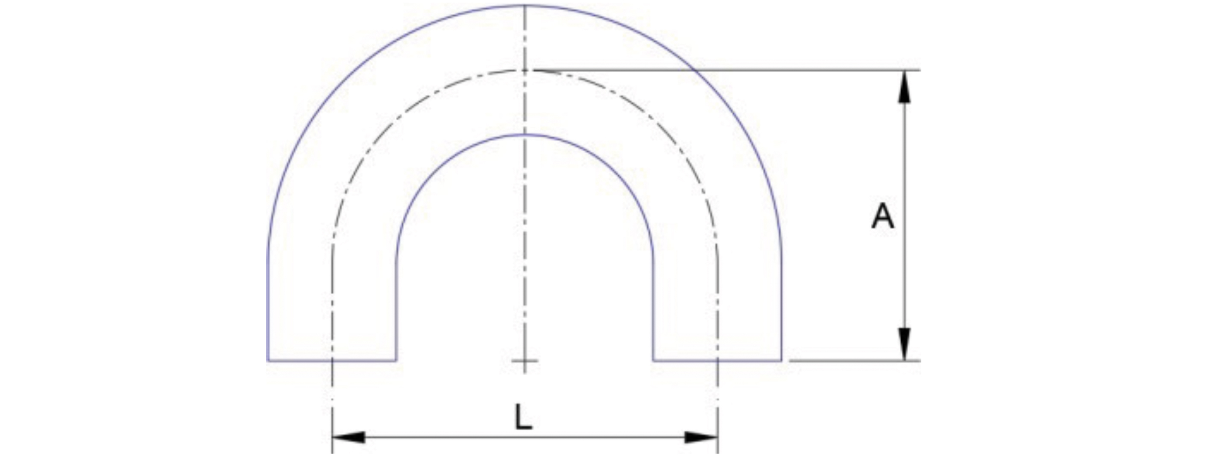 TRU-PURE™ 180° Elbow Weld Ends | Stainless Steel Piping & Fittings | DH ...